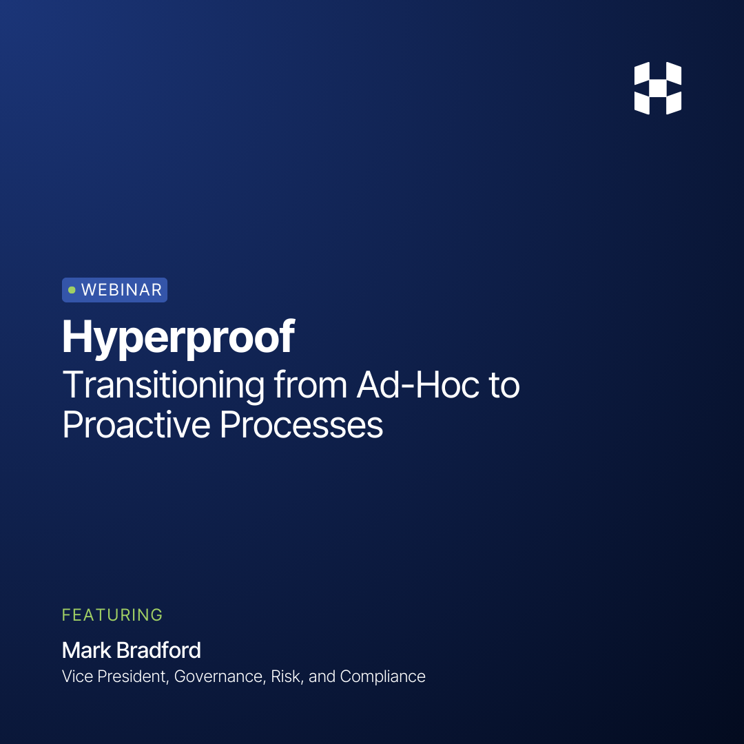 Investortools' Mark Bradford featured in Hyperproof Webinar "Streamlining Audits Year-Round ...