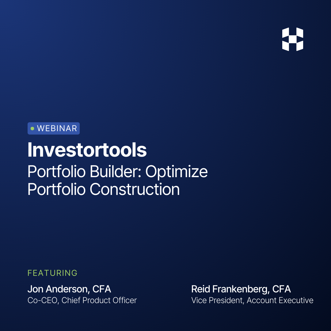 Investortools: Fixed-Income Investment Management Software